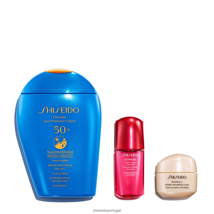 Shiseido protetor solar conjunto FPS de dias ativos 2RX44B89 [2RX44B89 ...