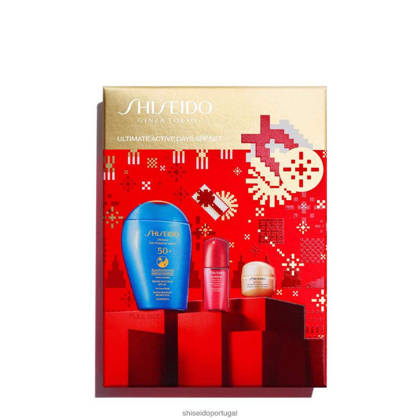 Shiseido protetor solar conjunto FPS de dias ativos 2RX44B89 [2RX44B89 ...